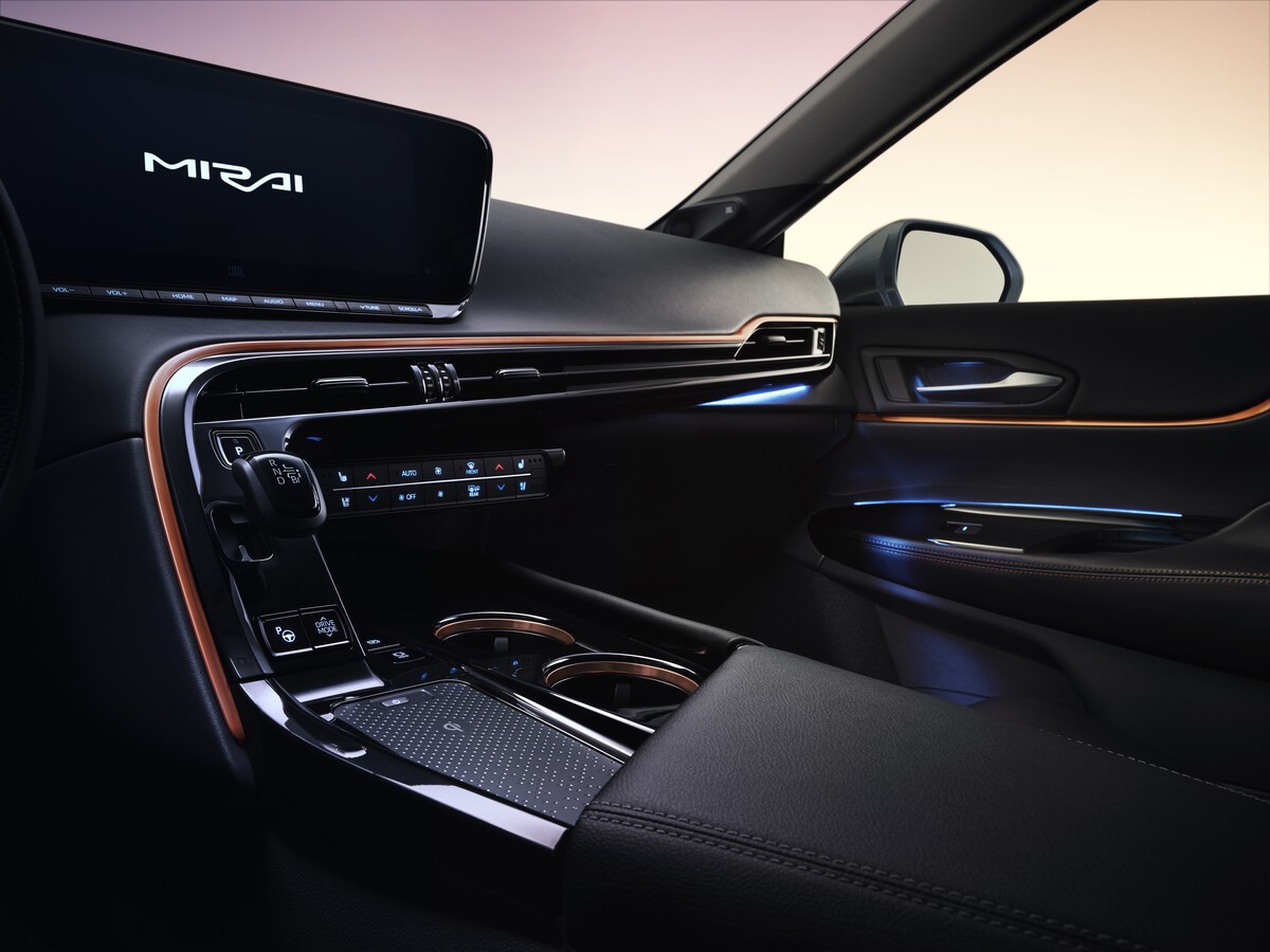 Toyota mirai interior store
